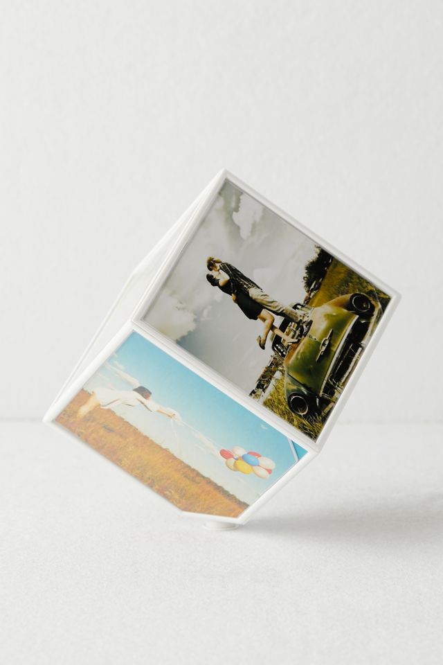 Rotating Photo Cube Frame | Urban Outfitters Rotating Photo Cube Frame | Urban Outfitters