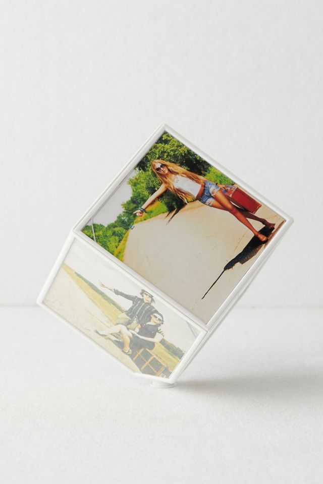 Rotating Photo Cube Frame | Urban Outfitters Rotating Photo Cube Frame | Urban Outfitters