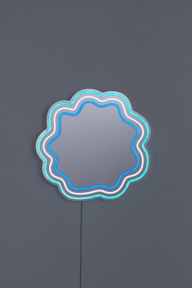 Wiggle LED Neon Mirror | Urban Outfitters