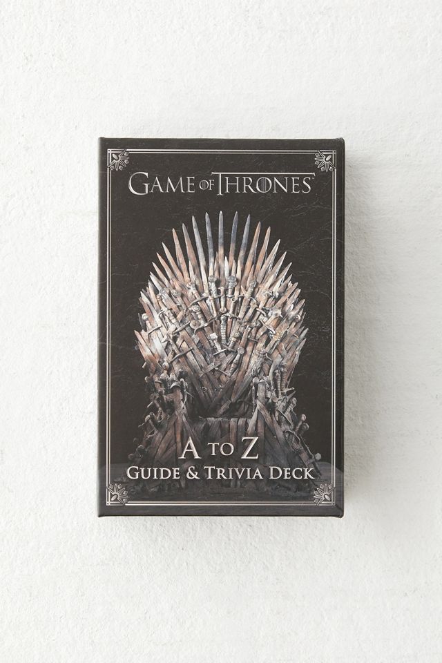 Game Of Thrones: A To Z Guide & Trivia Deck By Jim McDermott | Urban ...