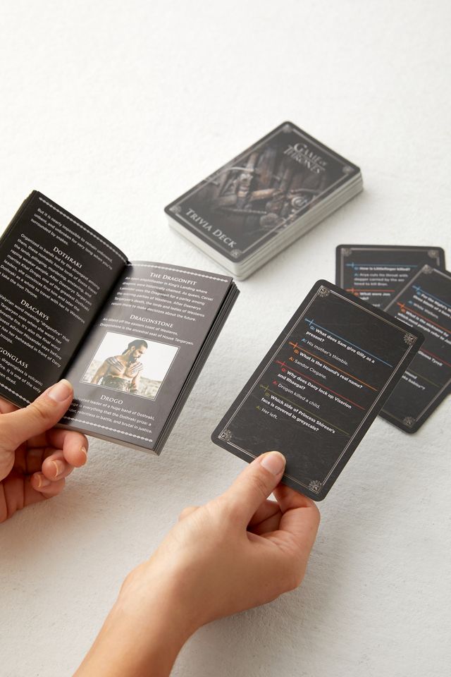 Game Of Thrones: A To Z Guide & Trivia Deck By Jim McDermott | Urban ...