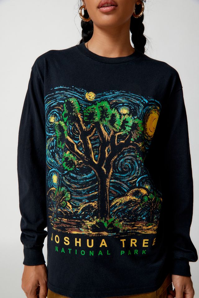 Joshua Tree Oversized Long Sleeve Tee | Urban Outfitters
