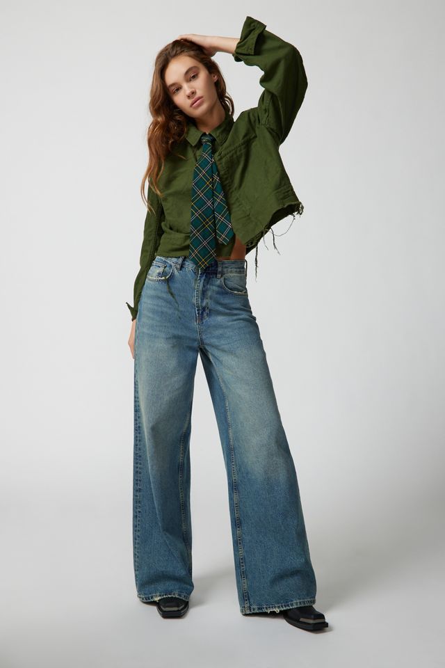 Urban Renewal Remade Cropped Swedish Utility Jacket | Urban Outfitters ...