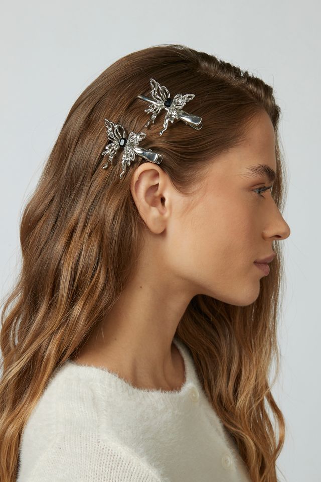 Butterfly Hair Clip Set | Urban Outfitters Canada