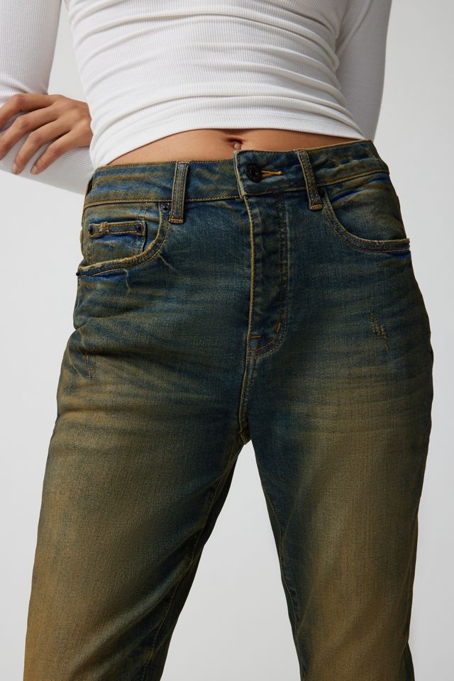 Neon Denim Cherry Skinny Jean - Dusty Dirty Wash | Urban Outfitters