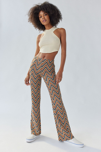 UO Bryn Pull-On Flare Pant | Urban Outfitters