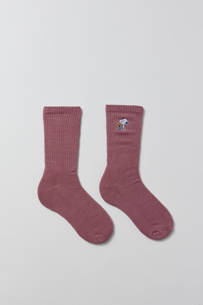 Peanuts Snoopy & Woodstock Friends Crew Sock | Urban Outfitters