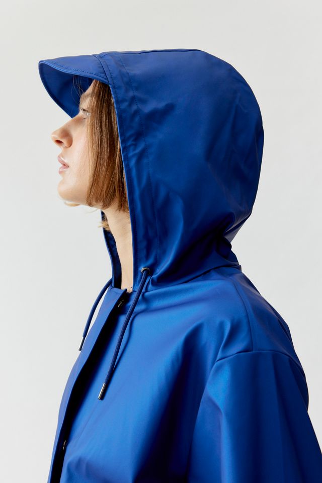 RAINS Cropped String Waterproof Rain Jacket | Urban Outfitters Canada