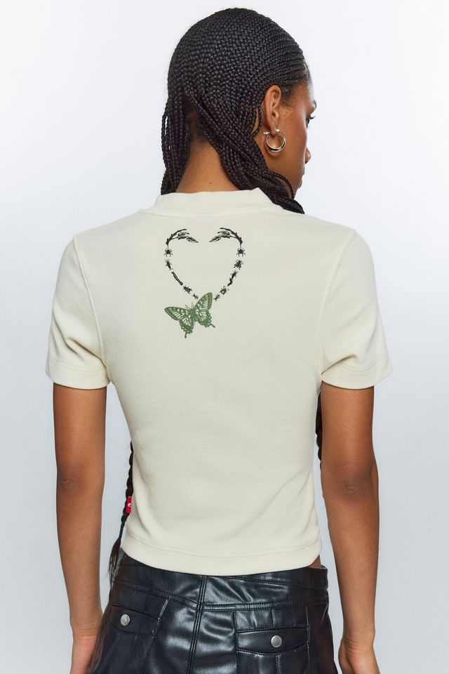 WORSHIP SUPPLIES Creatures Slim Fit Baby Tee | Urban Outfitters