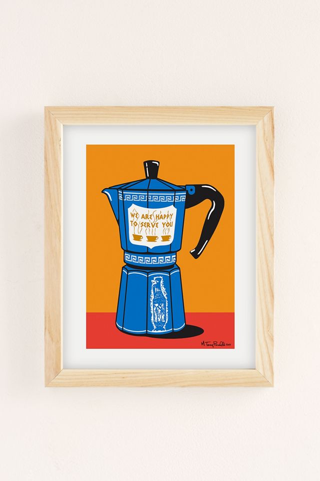M. Tony Peralta ÑYC Morning Cafecito Art Print | Urban Outfitters Canada
