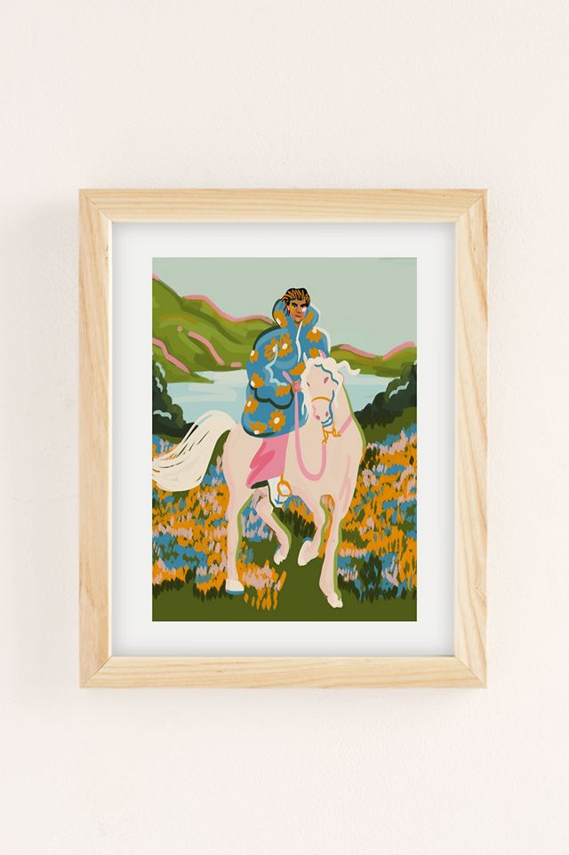 Niege Borges Horse 2 Art Print | Urban Outfitters