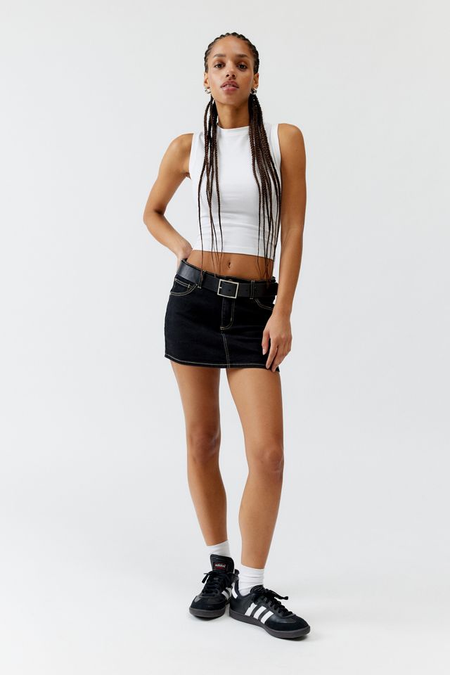Abrand 99 Low-Rise Denim Micro Mini Skirt | Urban Outfitters