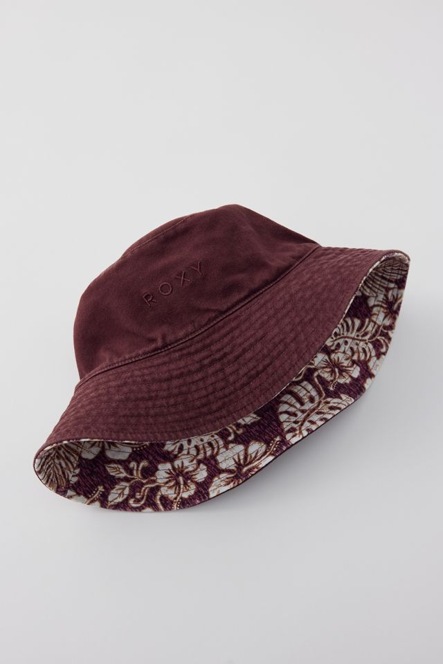 Roxy X Out From Under Jasmine Reversible Bucket Hat | Urban Outfitters