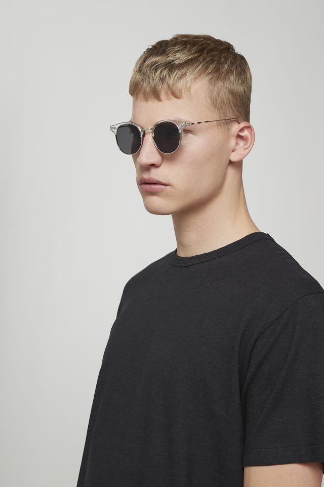 Tommy Half Frame Round Sunglasses Urban Outfitters