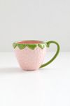 Strawberry Shaped Mug | Urban Outfitters