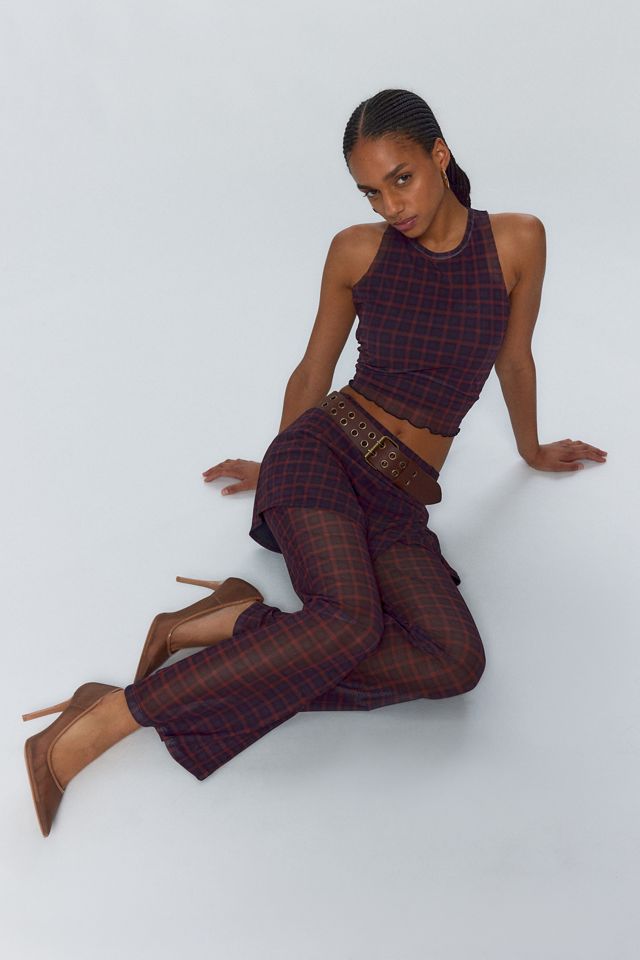 X-girl Layered Sheer Pant | Urban Outfitters