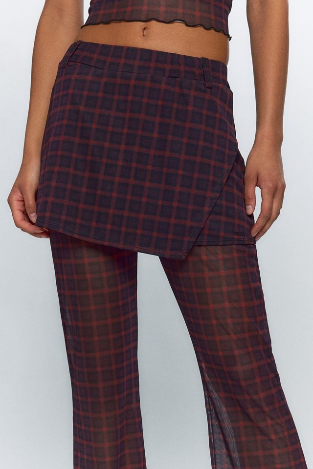 X-girl Layered Sheer Pant | Urban Outfitters