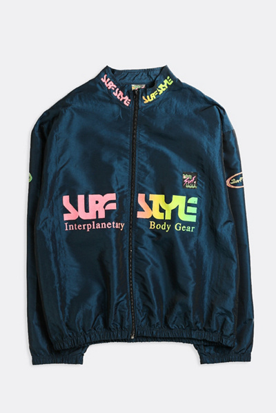 Vintage Racing Windbreaker Jacket 005 | Urban Outfitters