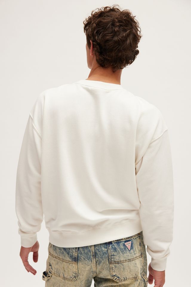 GUESS ORIGINALS Multicolor Triangle Logo Crew Neck Sweatshirt | Urban ...