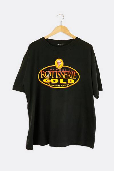 Vintage KFC Rotisserie Gold T Shirt | Urban Outfitters