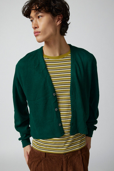 Urban Renewal Remade Cropped Golf Cardigan | Urban Outfitters