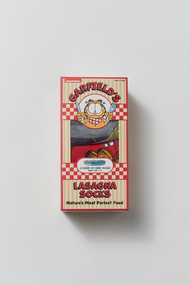 Garfield Lasagna Crew Sock Gift Box | Urban Outfitters