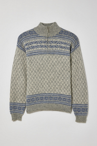 Vintage Mock Neck Fair Isle Sweater | Urban Outfitters