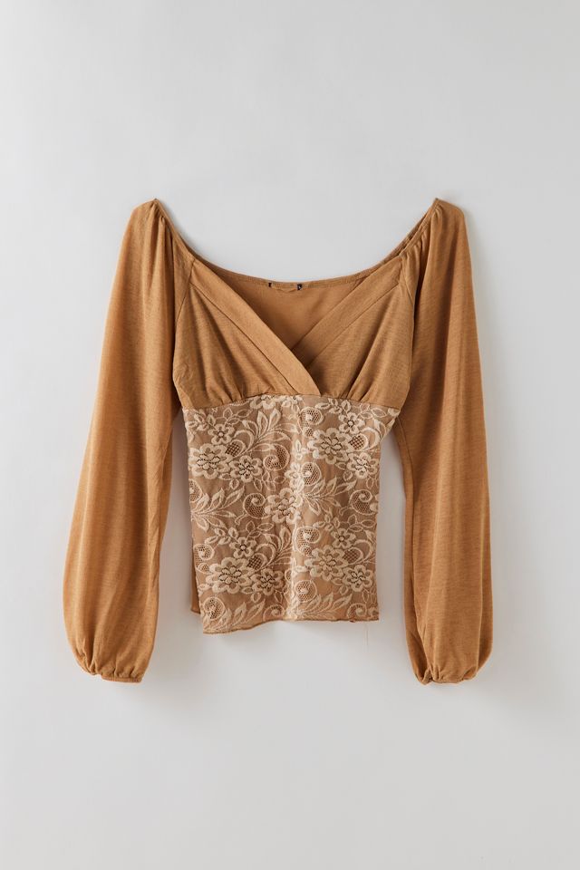 Vintage Lace Mesh Top | Urban Outfitters