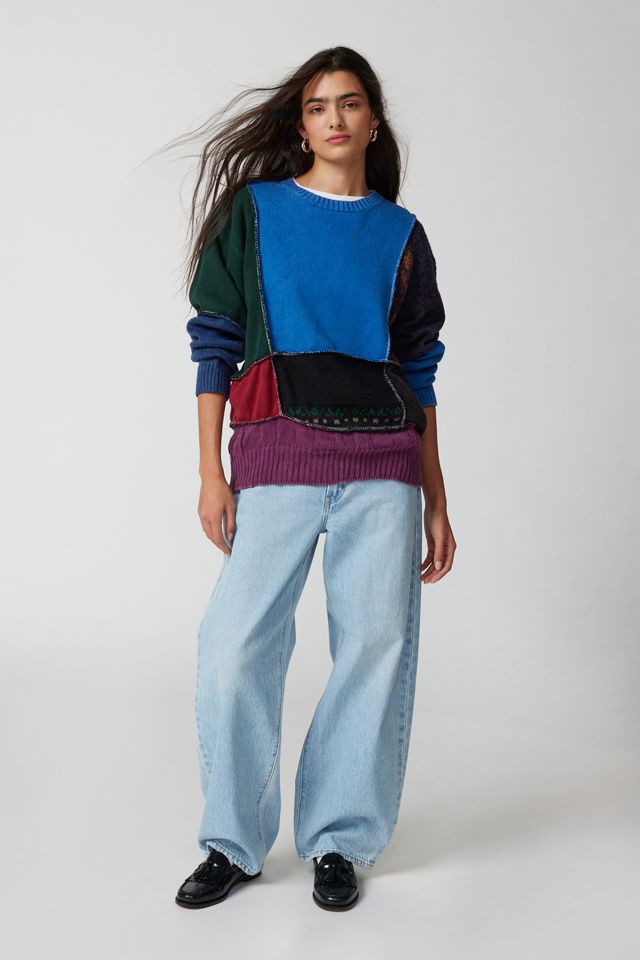 Urban Renewal Re/Creative Remade Multi Patch Sweater | Urban Outfitters