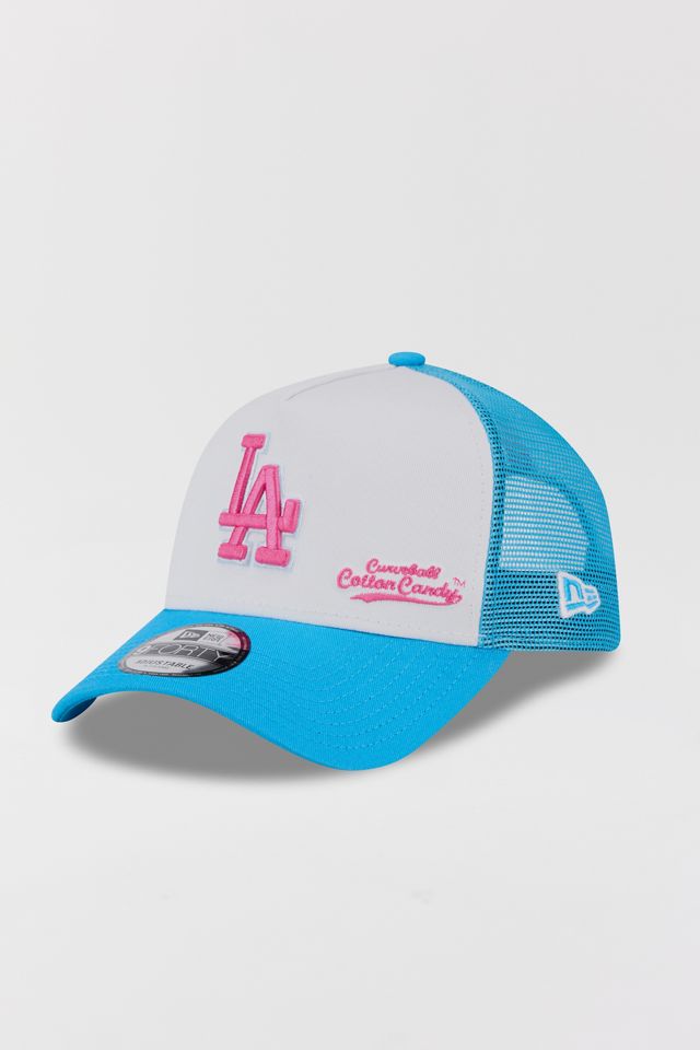 New Era X Big League Chew Los Angeles Dodgers 9FORTY Trucker Hat ...
