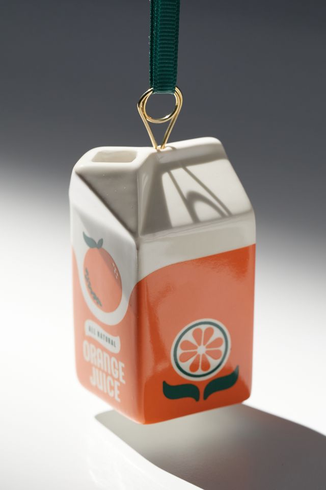 ban.do Orange Juice Ornament | Urban Outfitters