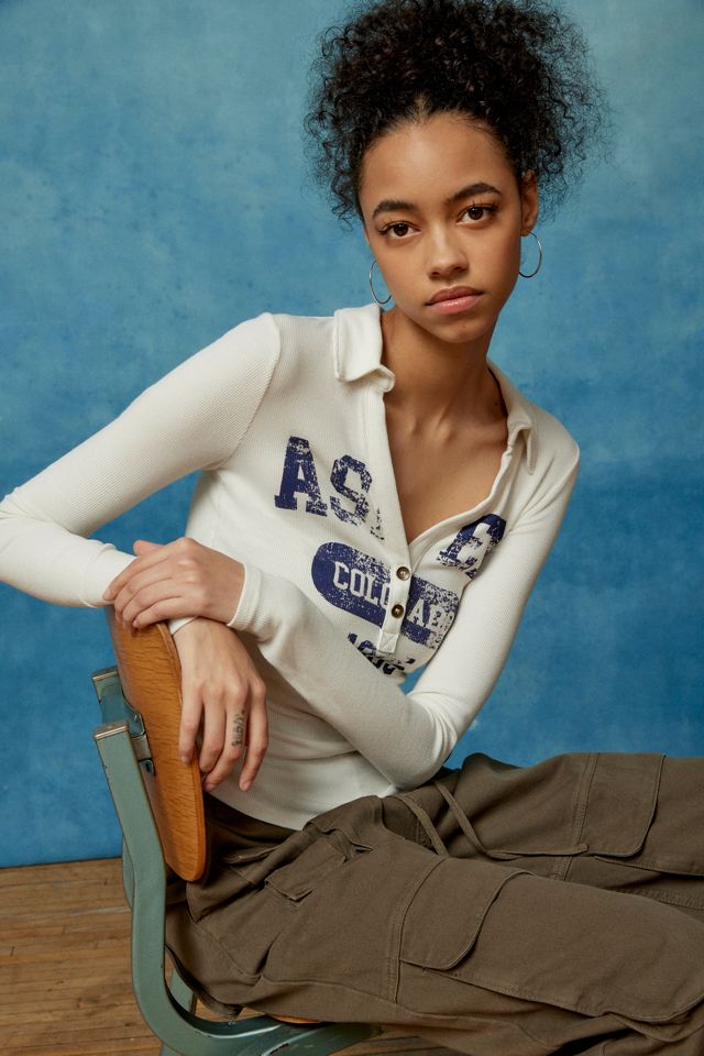 BDG Taylor Graphic Polo Top | Urban Outfitters Canada