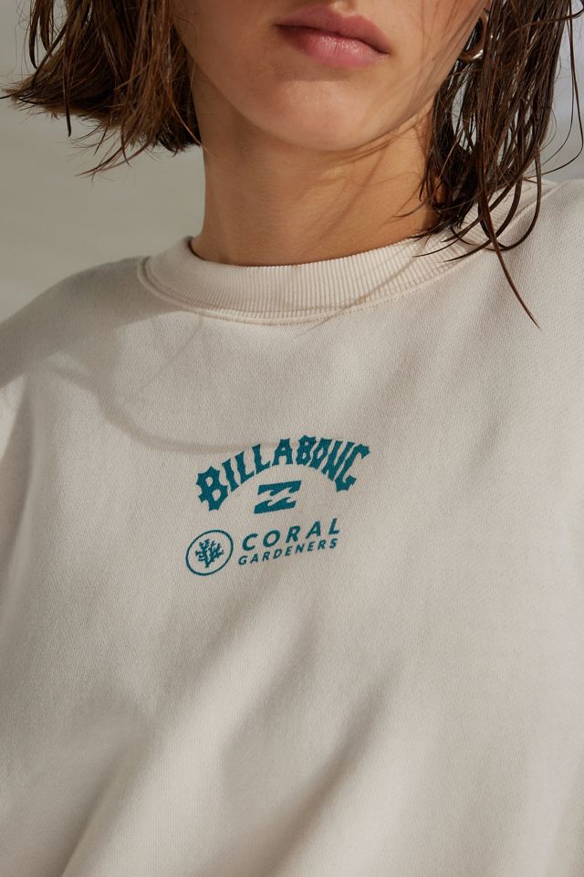 Billabong X Coral Gardeners Beyond The Reef Crew Neck Sweatshirt ...