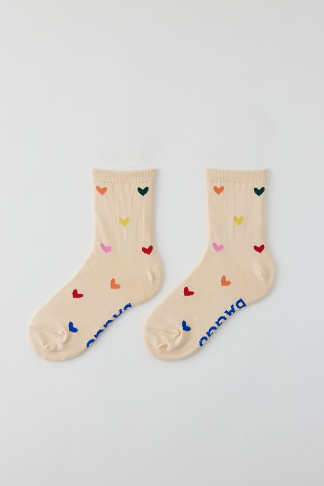 BAGGU Hearts Crew Sock | Urban Outfitters
