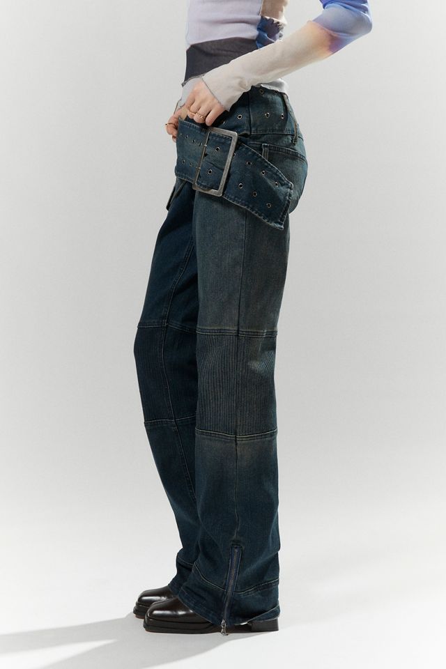 Jaded London Assassin Belted Jean | Urban Outfitters