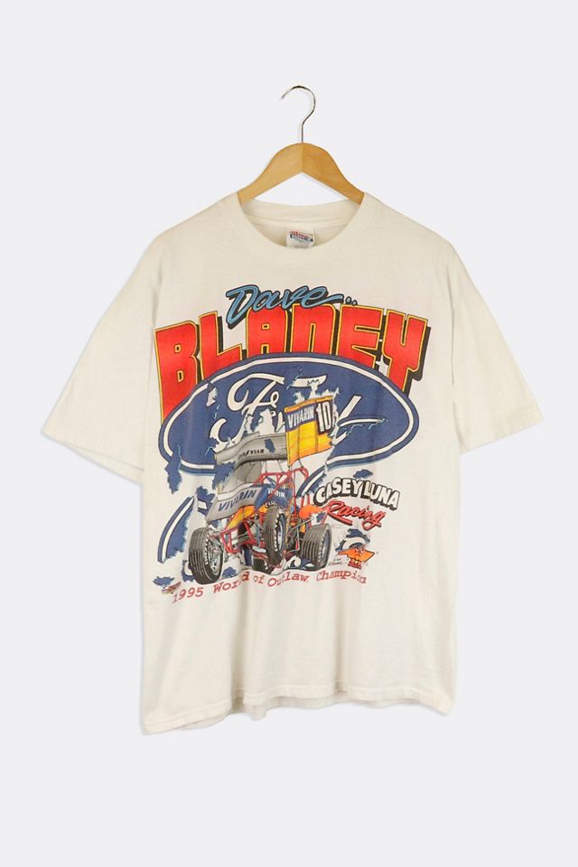Vintage 1995 World Of Outlaw Champion Dave Blaney Graphic T Shirt ...
