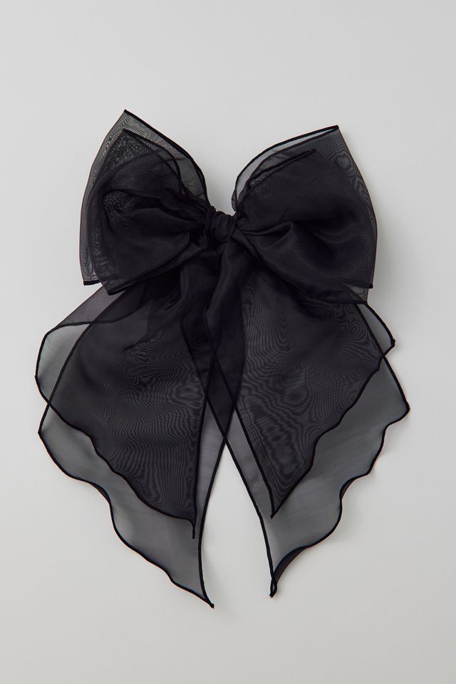 Sheer Hair Bow Barrette | Urban Outfitters Canada