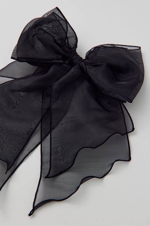 Sheer Hair Bow Barrette | Urban Outfitters Canada