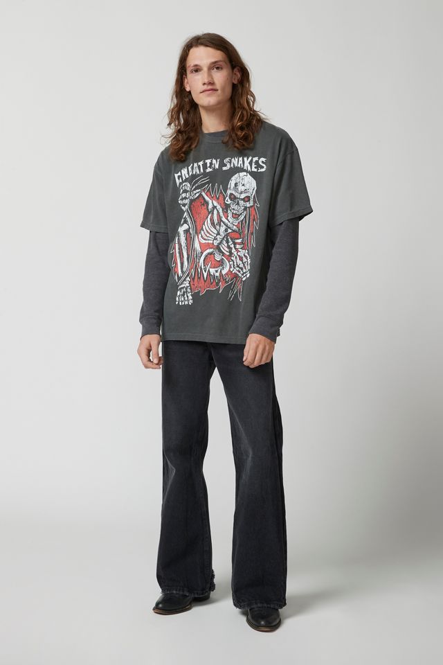 Cheatin' Snakes UO Exclusive Skeleton Tee | Urban Outfitters