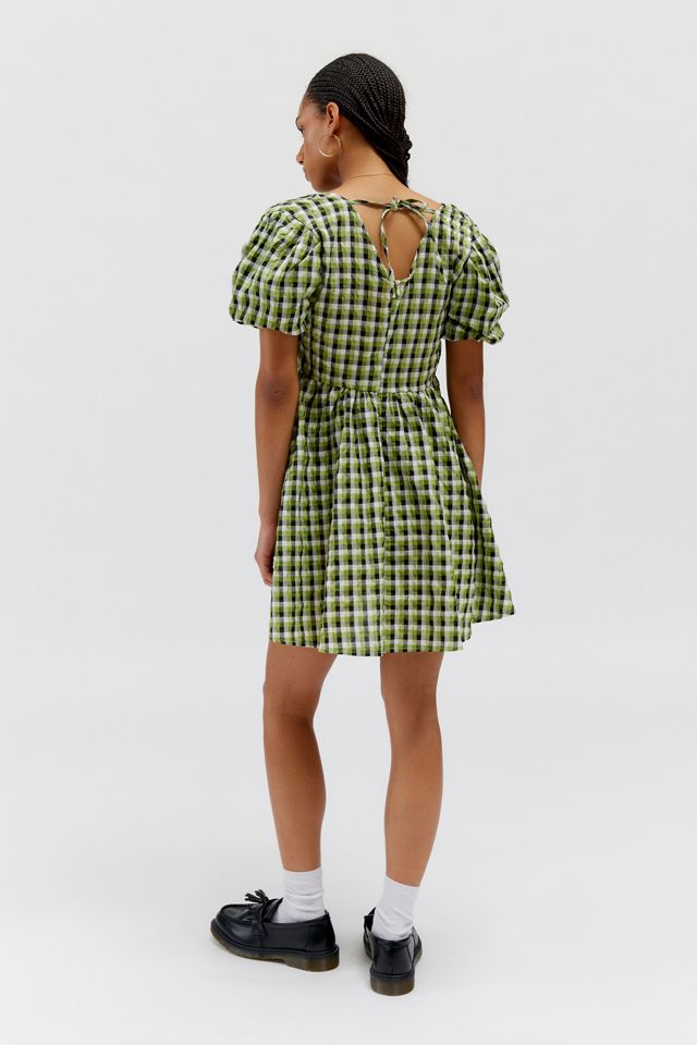 Daisy Street Seersucker Mini Dress | Urban Outfitters