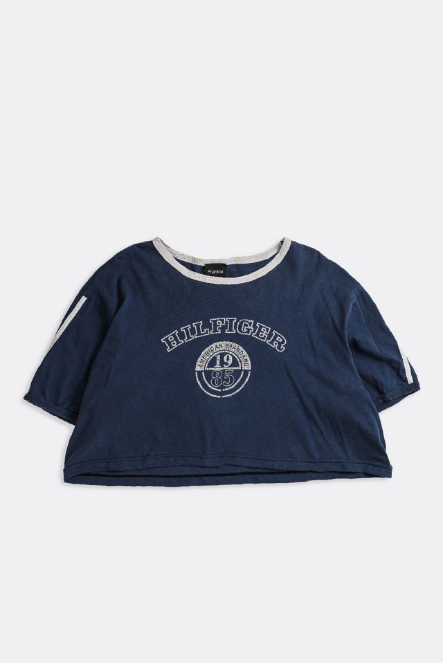 Frankie Collective Rework Tommy Crop Tee 001 | Urban Outfitters Frankie Collective Rework Tommy Crop Tee 001 | Urban Outfitters