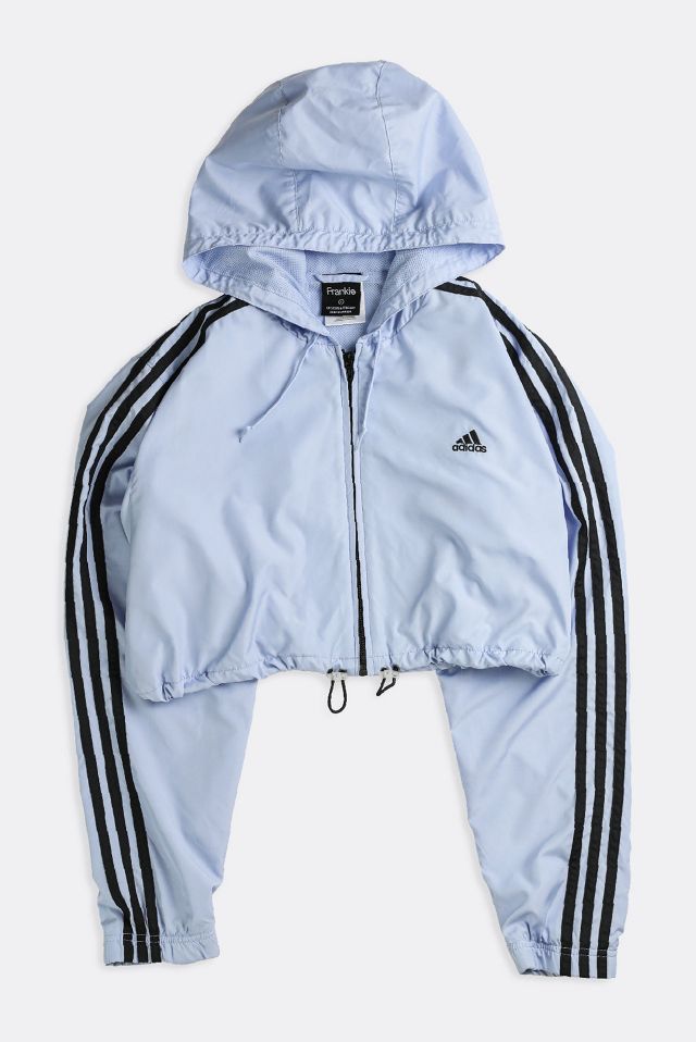 Frankie Collective Rework Adidas Crop Track Jacket 018 | Urban Outfitters