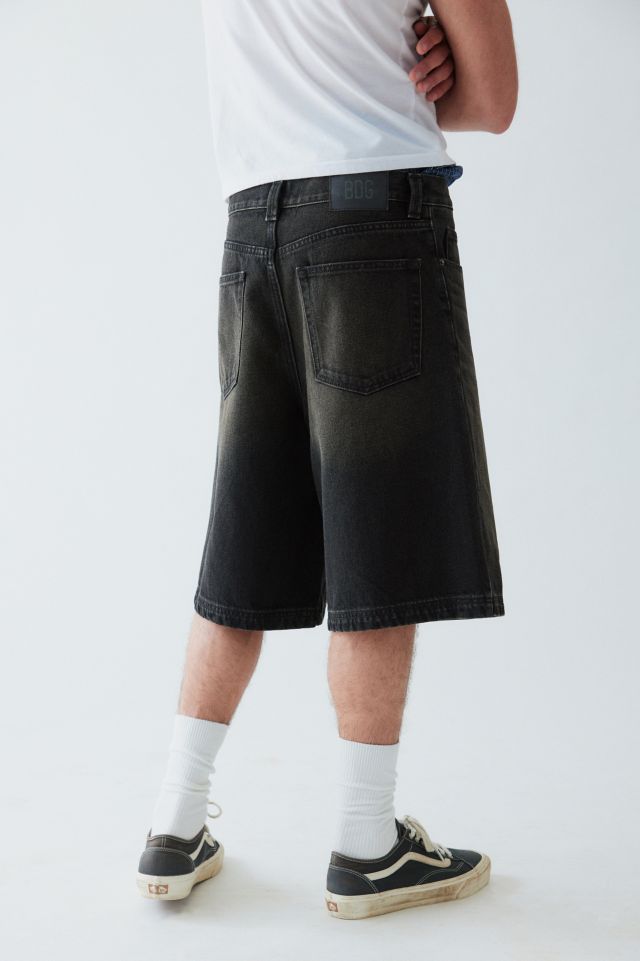 Bdg Astro Baggy Washed Denim Jort Urban Outfitters