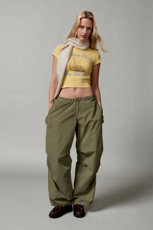 BDG Anchors Away Perfect Baby Tee | Urban Outfitters Canada