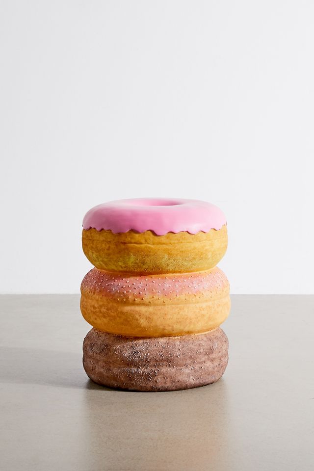 Third Drawer Down Giant Pink Donut Stool | Urban Outfitters