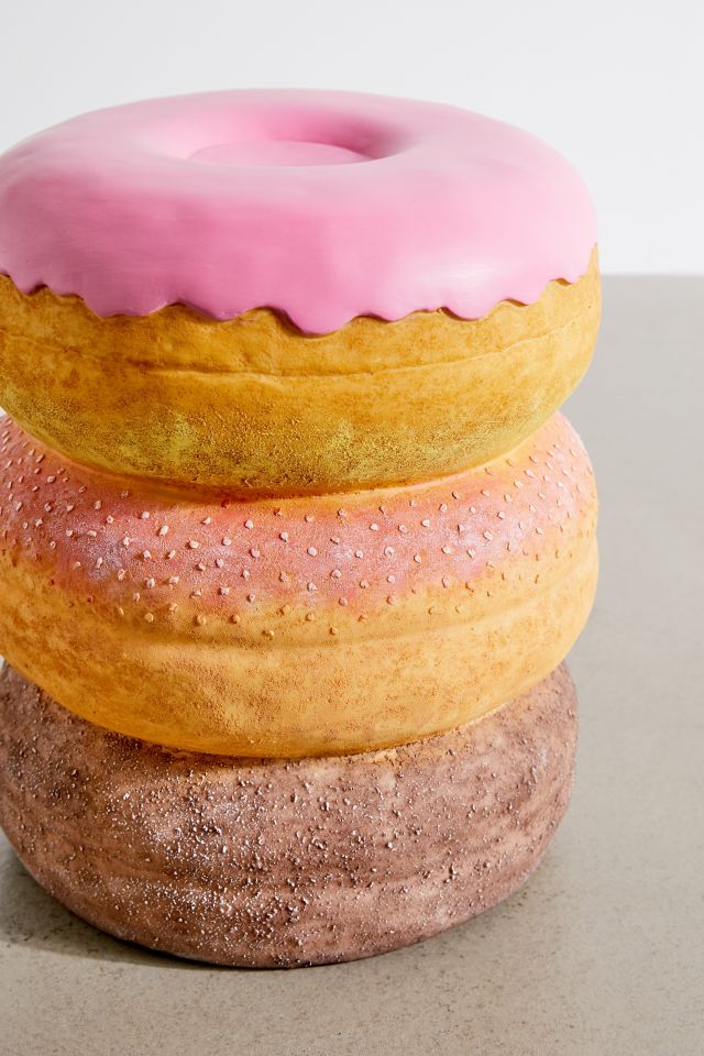 Third Drawer Down Giant Pink Donut Stool | Urban Outfitters