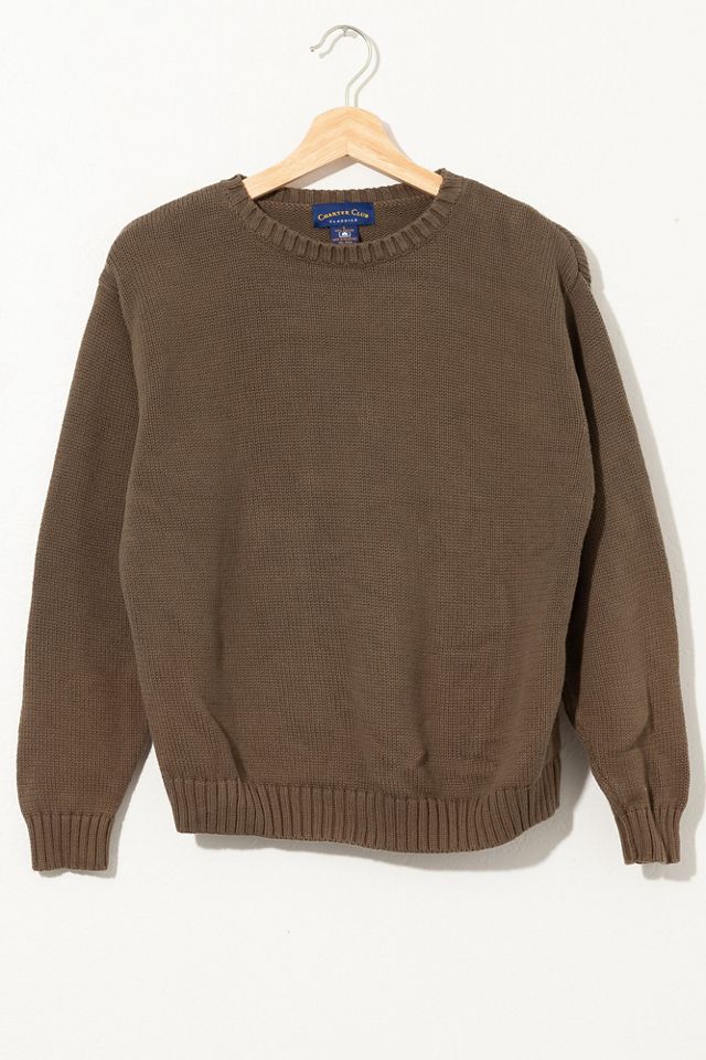 Vintage 1990s Distressed Crewneck Sweater | Urban Outfitters