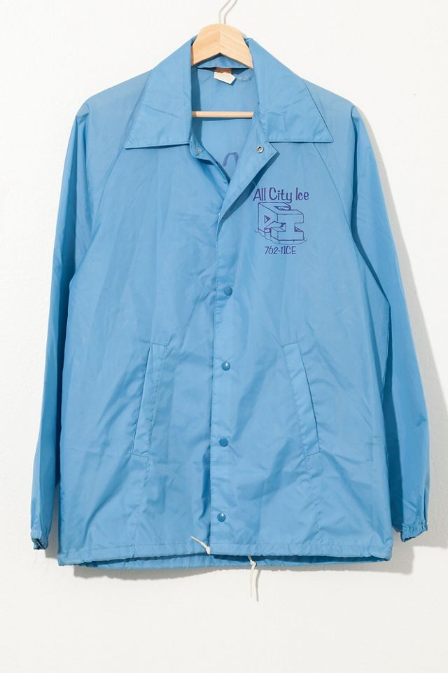 Vintage 1970s All City Ice Graphic Windbreaker | Urban Outfitters
