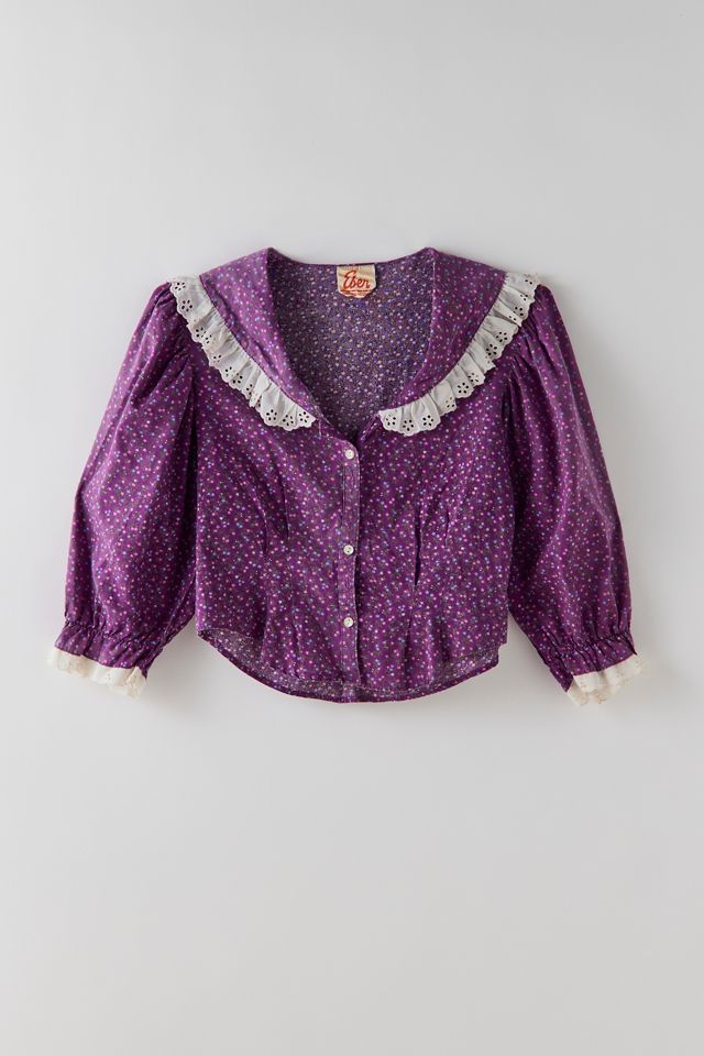 Vintage Collared Top | Urban Outfitters