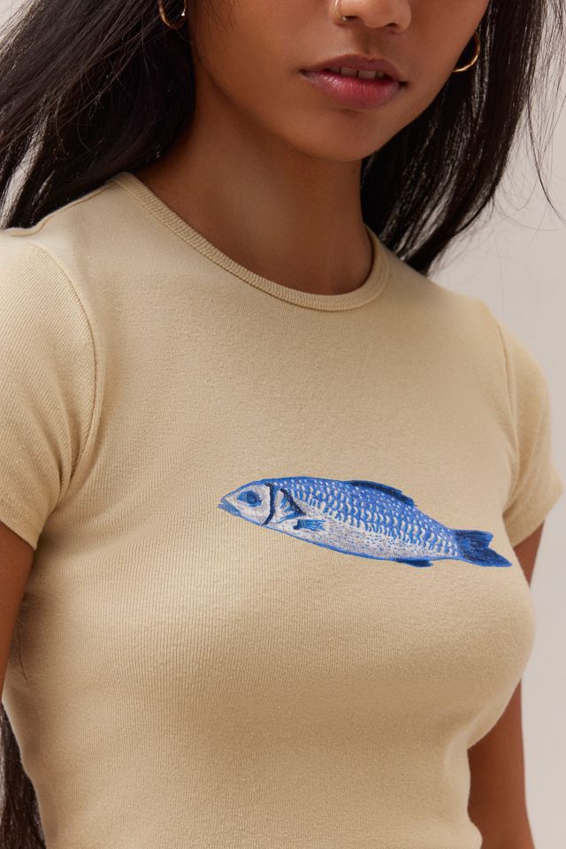 BDG Fish Baby Tee | Urban Outfitters